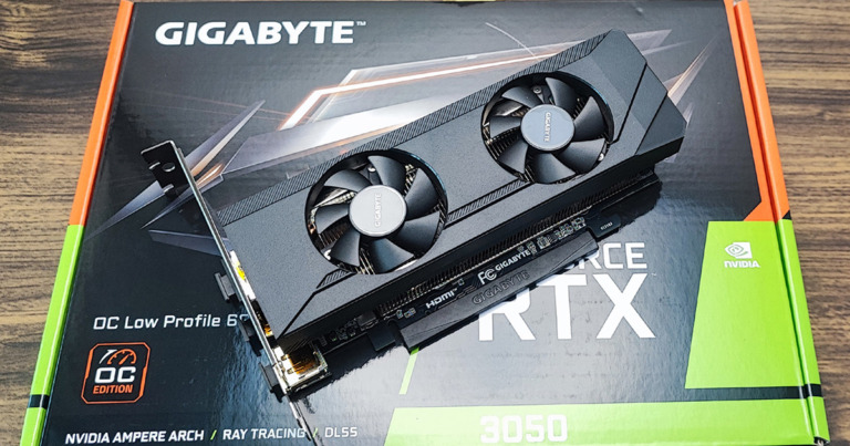 ロープロGPU ┃Gigabyte GV-N3050OC-6GL┃ レビュー:ゲームのフレームレートは？ - 電子徒然雑記