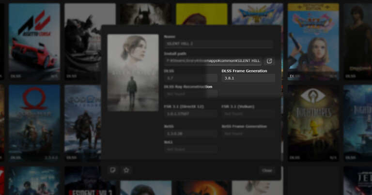 【DLSS4をRTX4000シリーズで使ってみた】Preset K・オーバーライドでさらに手間なし…か？ - 電子徒然雑記