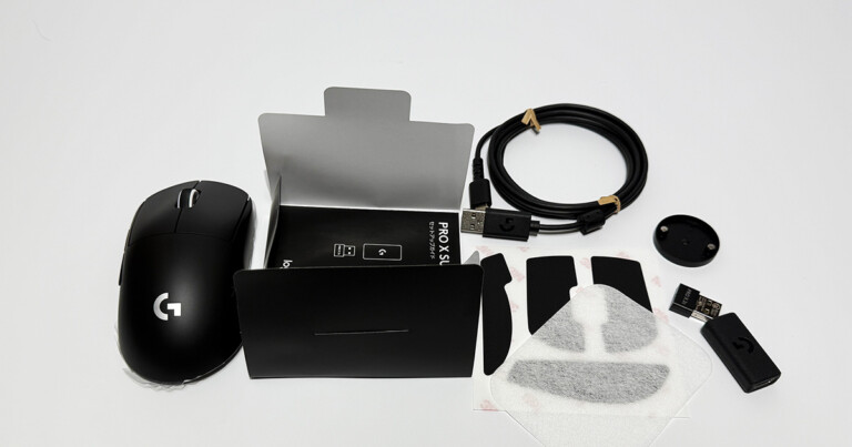 【GPRO X SUPERLIGHT 2c 】レビュー：やっと出た！さらに軽量・コンパクトになったゲーミングマウス - 電子徒然雑記